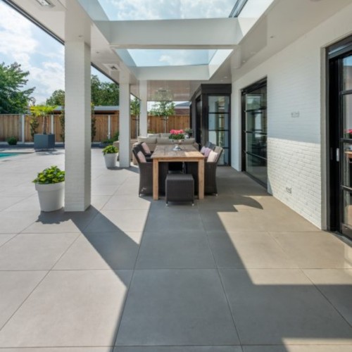 Terras Tegels, Keramische buitentegels